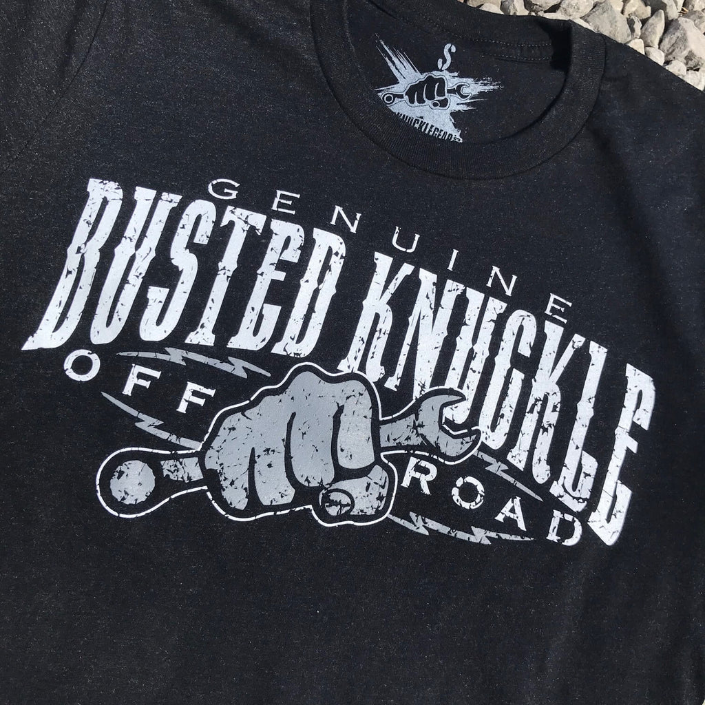 All Work No Luck Tee | Busted Knuckle Gear